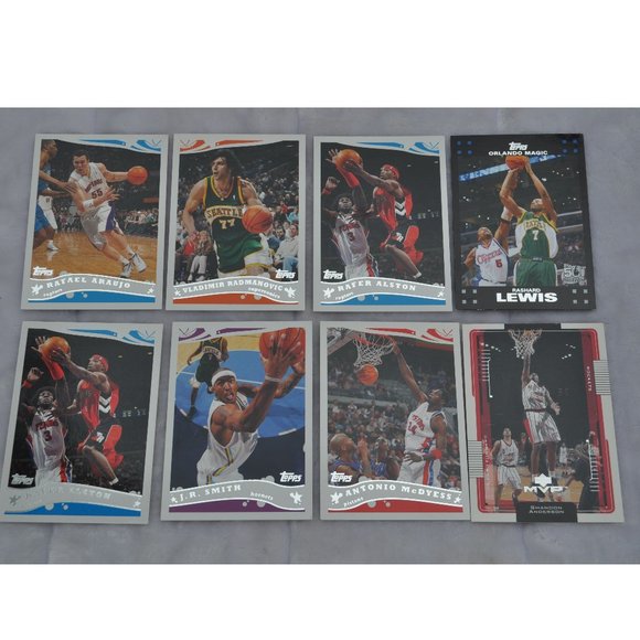 NBA | Games | Nba Topps Basketball Cards Lot Of Eight Cards Collectible ...